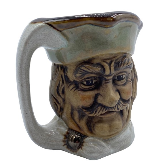 Vintage | Dining | Vintage Ceramic Toby Mug Old Man Pottery Glazed ...